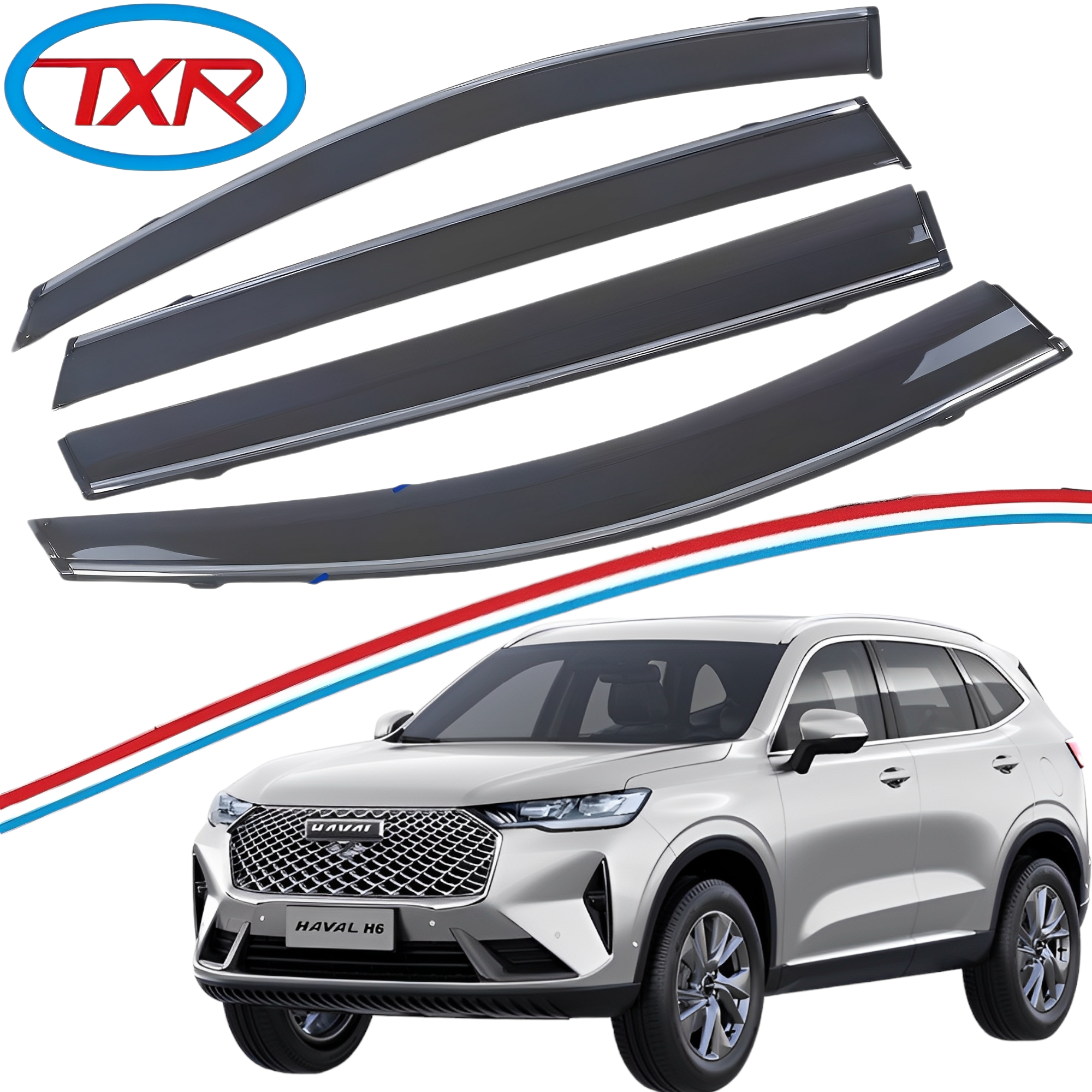 Haval H6 2020-2025 - TXR Airpress / Window Visor – Mughal Autos